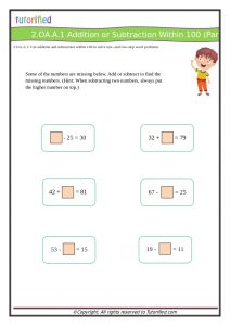 2nd Grade Common Core Math Worksheets