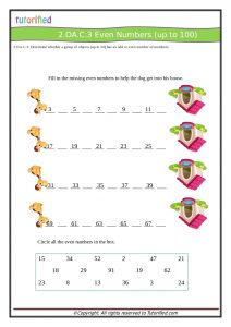 2nd Grade Common Core Math Worksheets