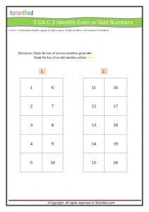 2nd Grade Common Core Math Worksheets