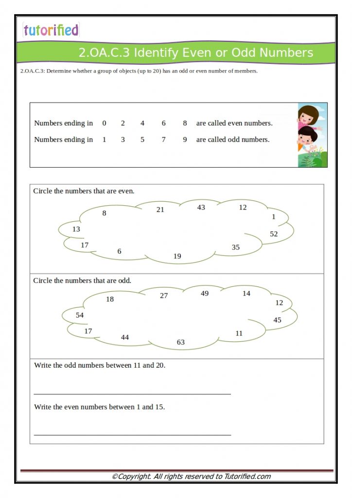 2nd Grade Common Core Math Worksheets