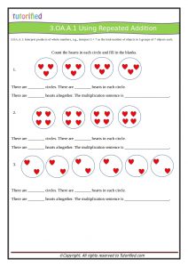 3rd Grade Common Core Math Worksheets