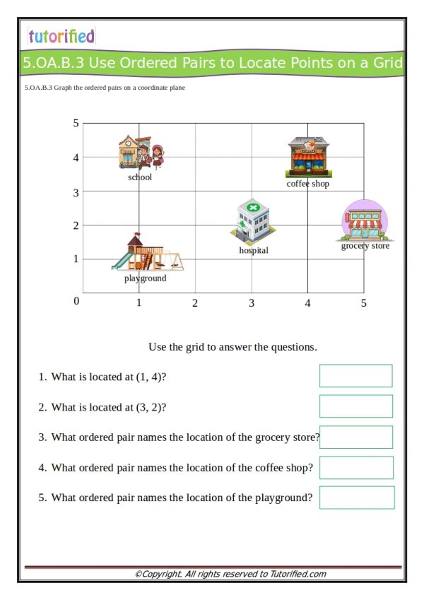5th Grade Common Core Math Worksheets
