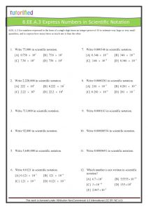 Pre-AP Algebra 1 Practice Test & PDF Worksheets