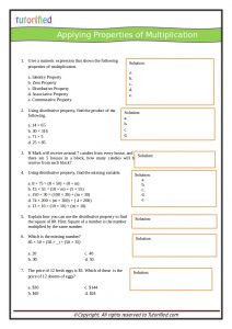 5th Grade Common Core Math Worksheets