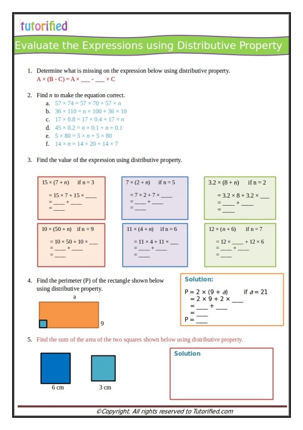5th Grade Common Core Math Worksheets