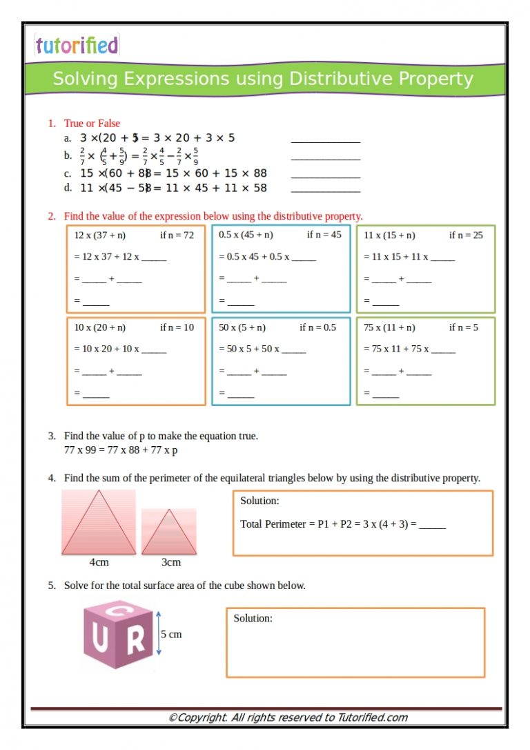 5th Grade Common Core Math Worksheets