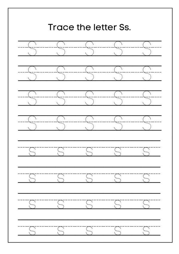 Letter S Activities for Toddler, Preschool & Kindergarten Printable PDF