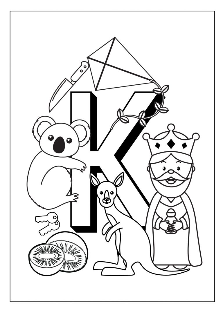 Letter K Activities for Toddler, Preschool & Kindergarten Printable PDF