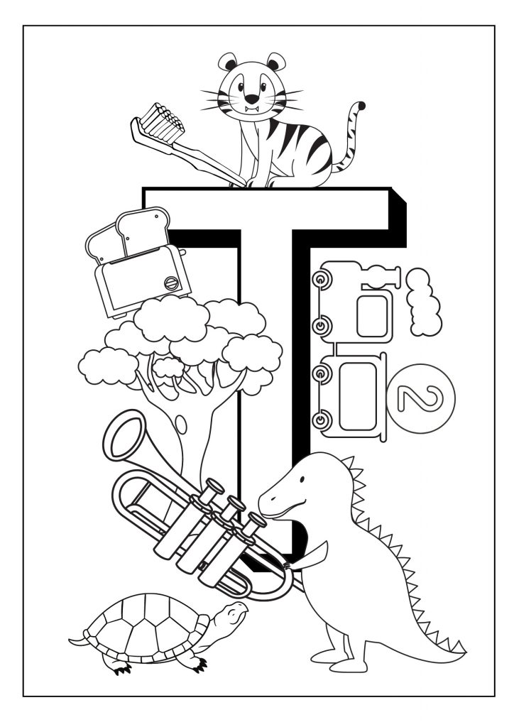 Letter T Activities for Toddler, Preschool & Kindergarten Printable PDF