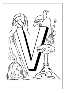 Letter V Activities for Toddler, Preschool & Kindergarten Printable PDF