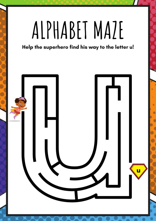 Letter U Activities for Toddler, Preschool & Kindergarten Printable PDF