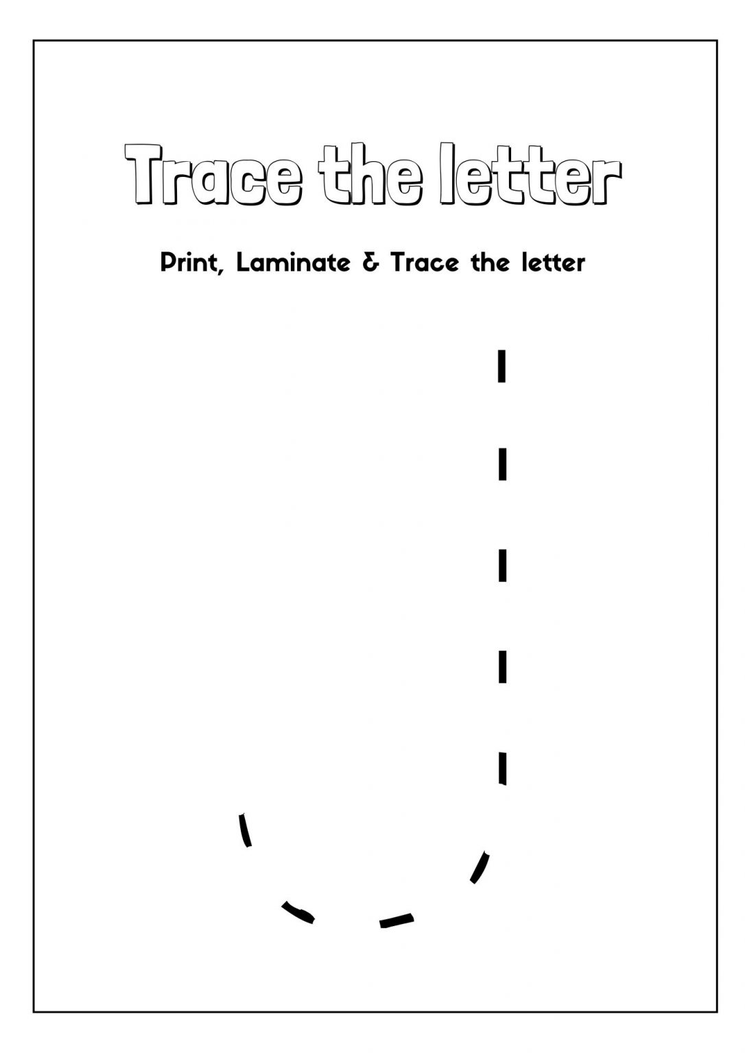 Free Letter J Dot Worksheets Printable PDF
