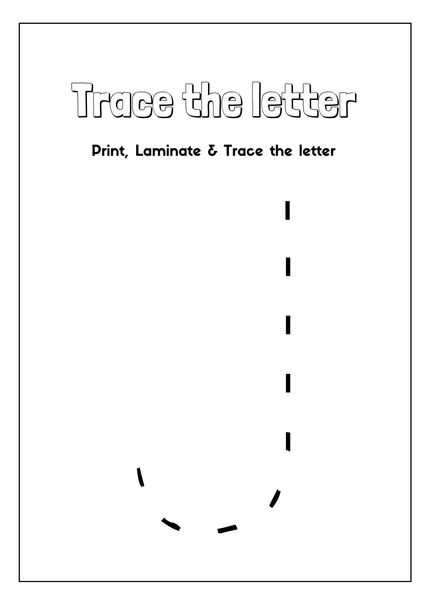 Free Letter J Dot Worksheets Printable PDF