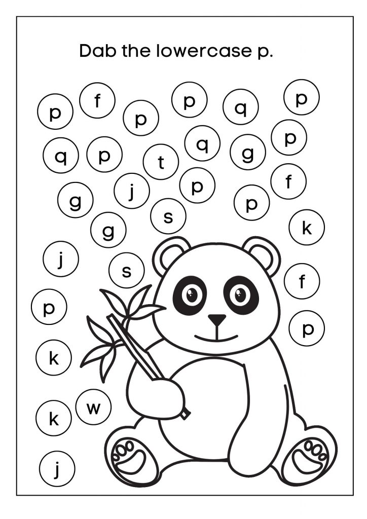 Letter P Activities for Toddler, Preschool & Kindergarten Printable PDF
