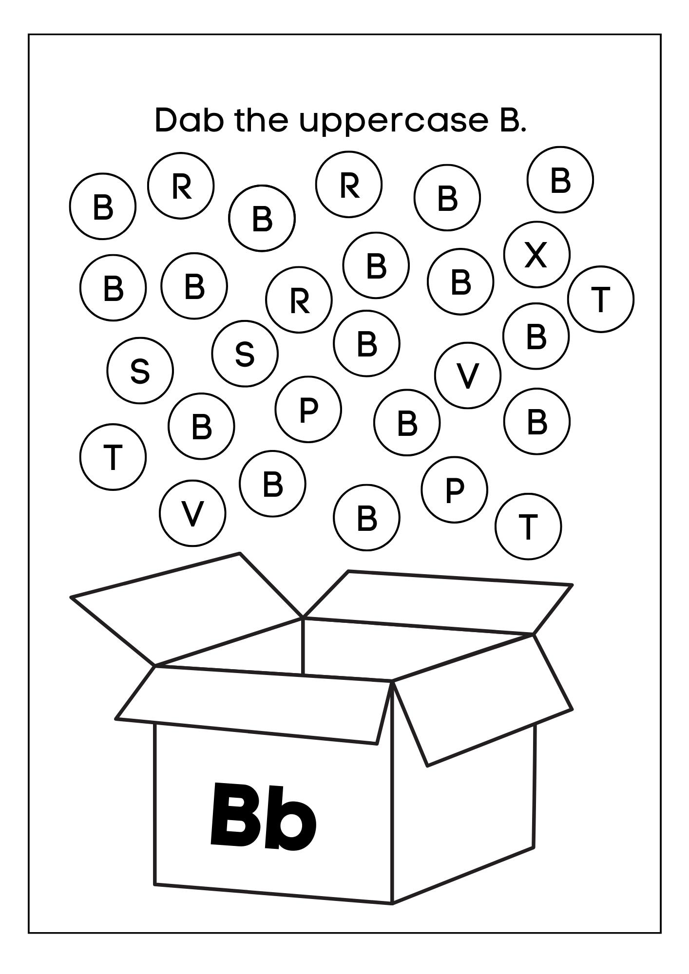 Letter B Worksheets Free Printables Prntbl concejomunicipaldechinu gov co