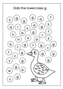 Letter G Activities for Toddler, Preschool & Kindergarten Printable PDF