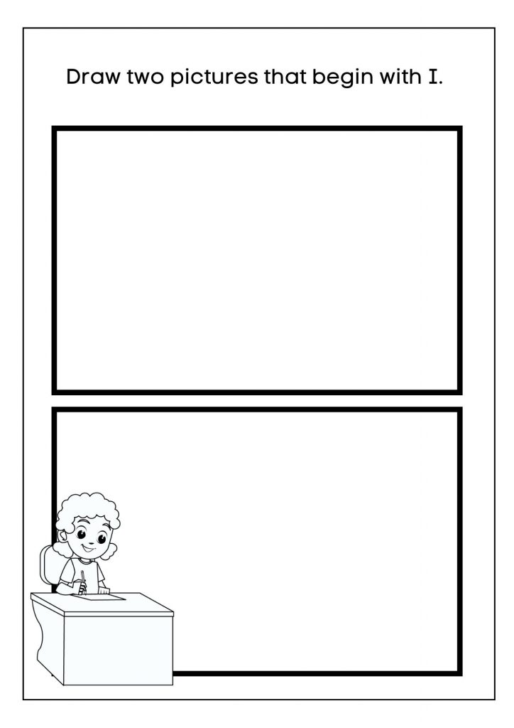 Letter I Activities for Toddler, Preschool & Kindergarten Printable PDF