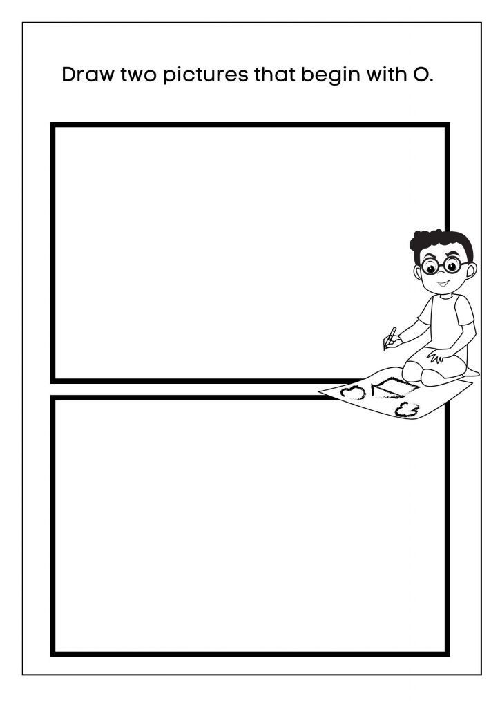 Letter O Activities for Toddler, Preschool & Kindergarten Printable PDF