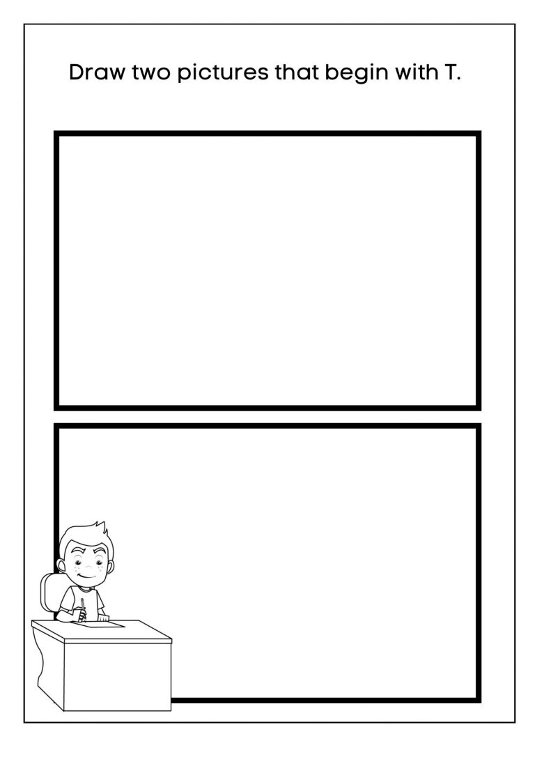 Letter T Activities for Toddler, Preschool & Kindergarten Printable PDF