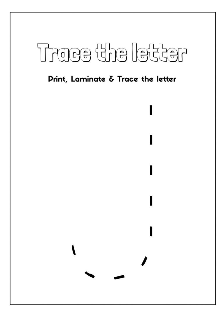 Letter J Activities for Toddler, Preschool & Kindergarten Printable PDF