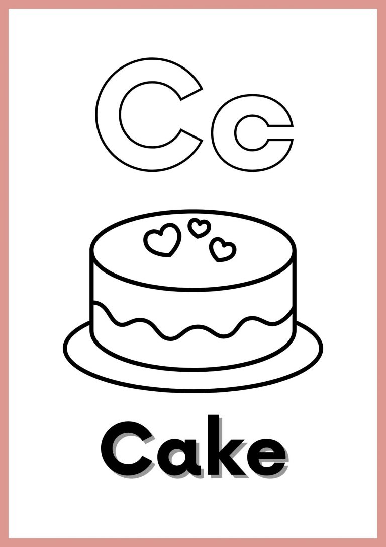 Letter C Activities for Toddler, Preschool & Kindergarten Printable PDF