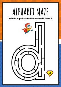 Letter D Activities for Toddler, Preschool & Kindergarten Printable PDF