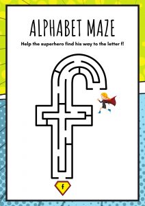 Letter F Activities for Toddler, Preschool & Kindergarten Printable PDF