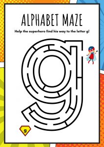 Letter G Activities for Toddler, Preschool & Kindergarten Printable PDF