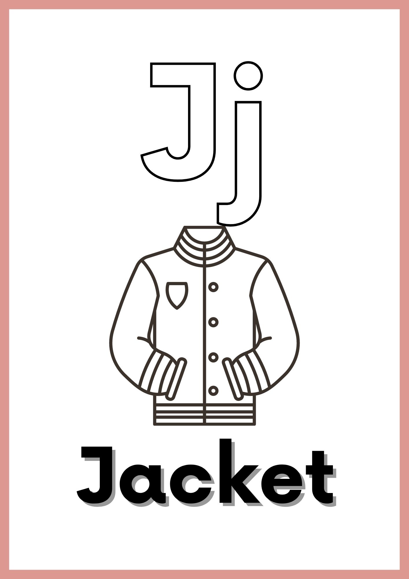 Free Letter J Pictures Worksheets Printable PDF