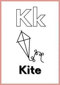 Letter K Activities for Toddler, Preschool & Kindergarten Printable PDF