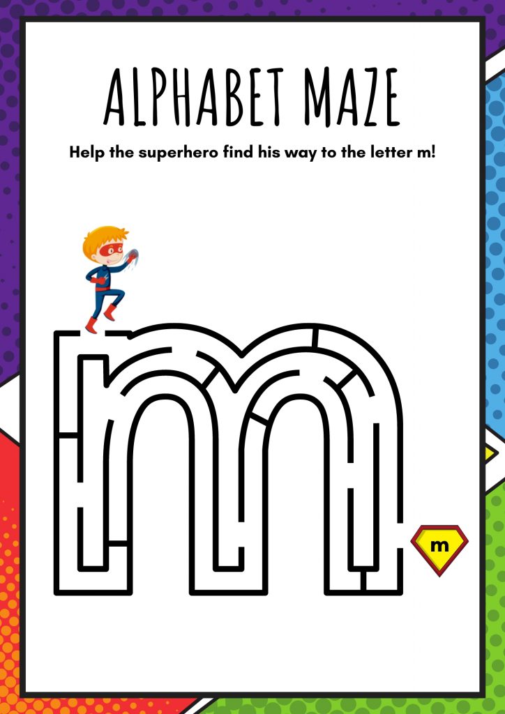 Letter M Activities for Toddler, Preschool & Kindergarten Printable PDF