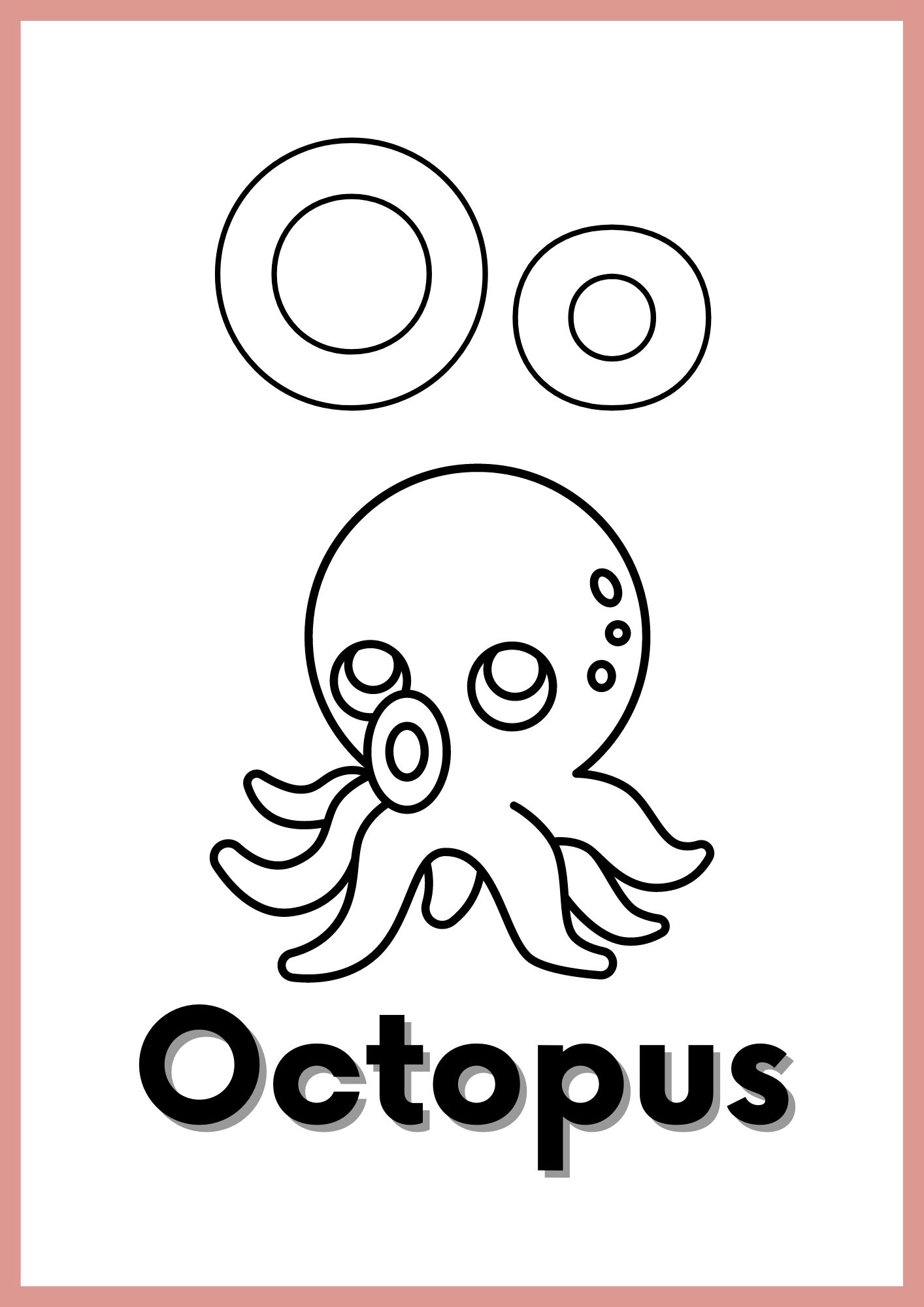 Free Letter O Pictures Worksheets Printable PDF