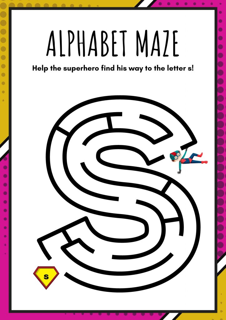 Letter S Activities for Toddler, Preschool & Kindergarten Printable PDF