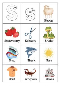 Letter S Activities for Toddler, Preschool & Kindergarten Printable PDF