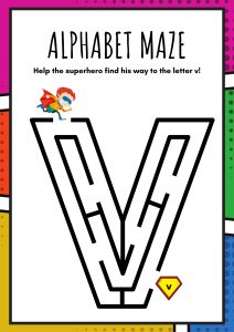 Letter V Activities for Toddler, Preschool & Kindergarten Printable PDF