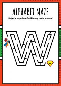 Letter W Activities for Toddler, Preschool & Kindergarten Printable PDF