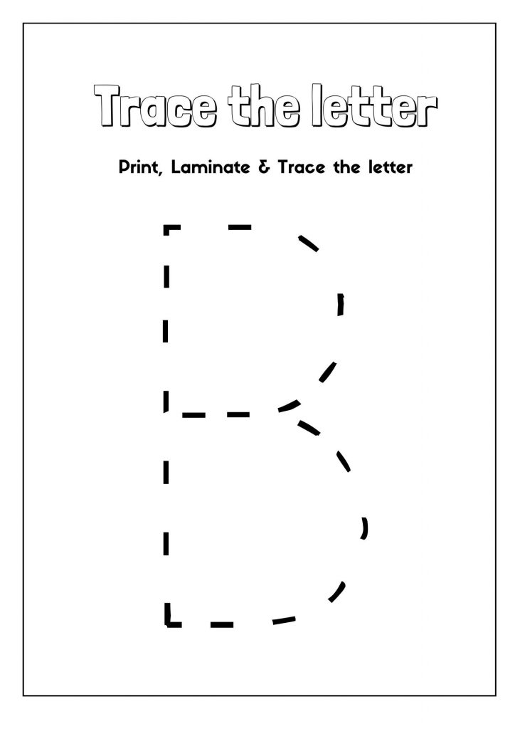 Letter B Activities for Toddler, Preschool & Kindergarten Printable PDF