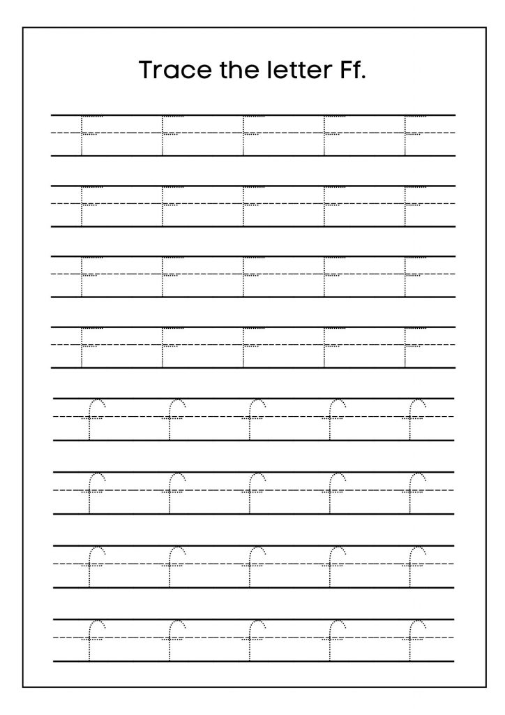 Letter F Activities for Toddler, Preschool & Kindergarten Printable PDF