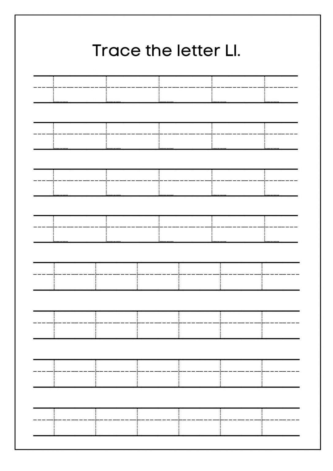 Letter L Activities for Toddler, Preschool & Kindergarten Printable PDF