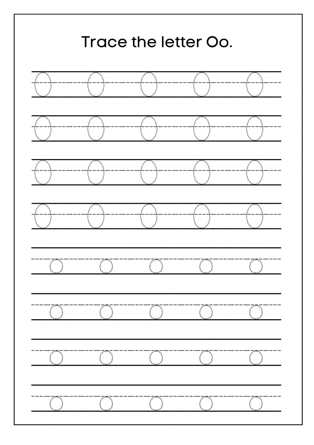 Letter O Activities for Toddler, Preschool & Kindergarten Printable PDF