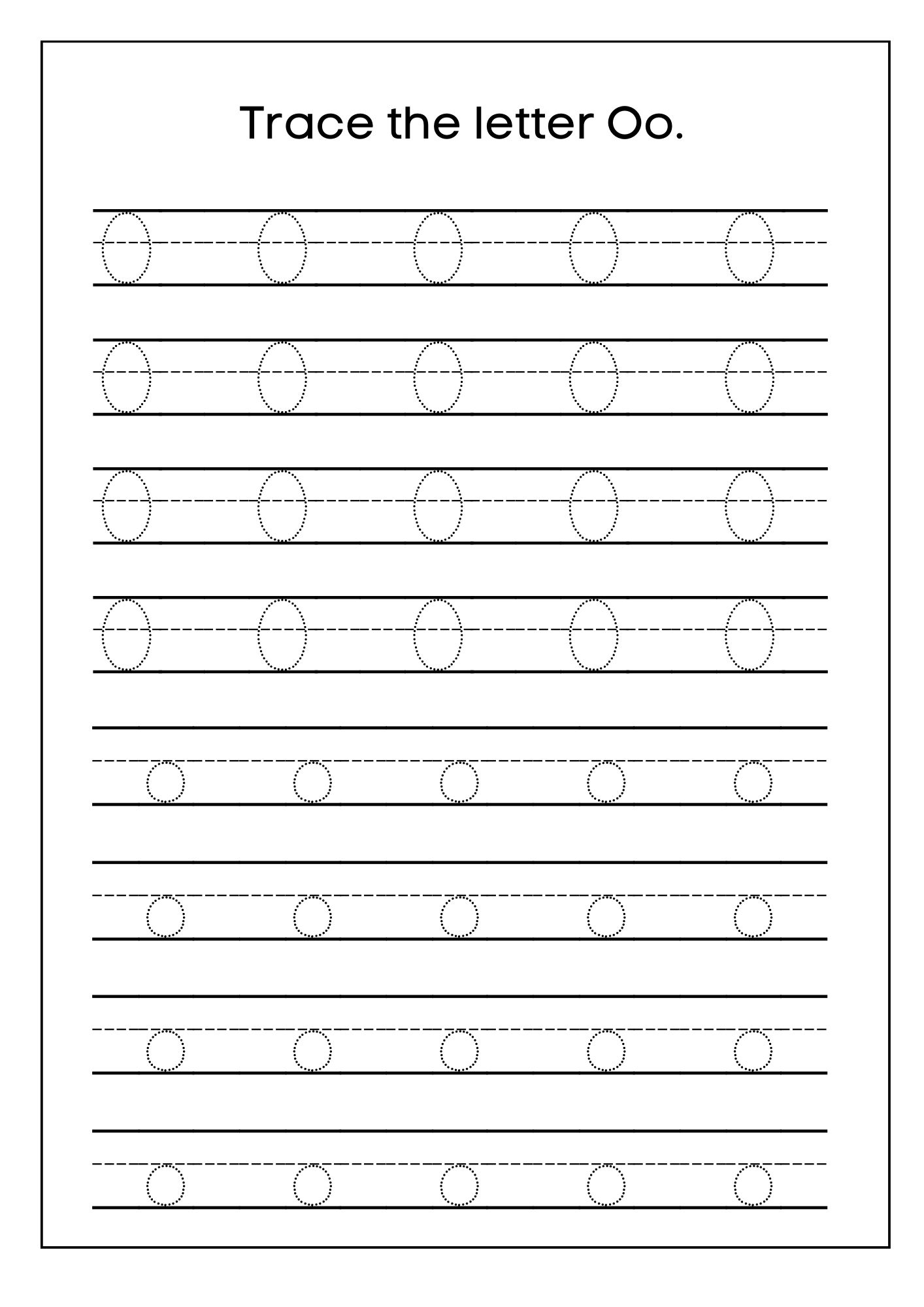 Letter O Activities for Toddler, Preschool & Kindergarten Printable PDF