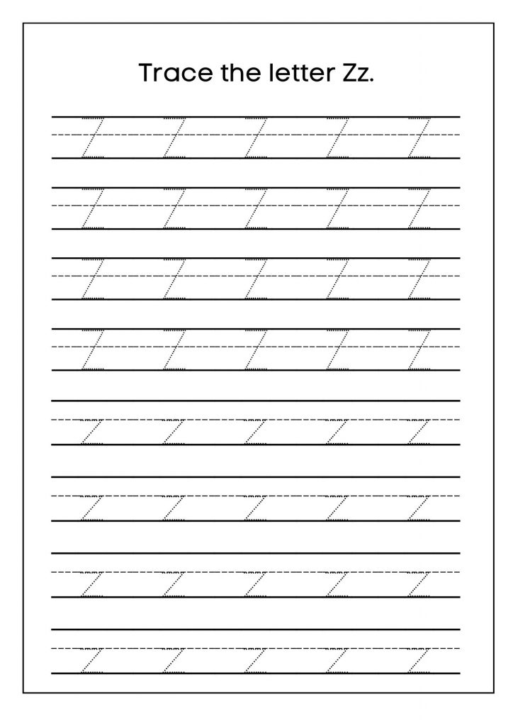 Letter Z Activities for Toddler, Preschool & Kindergarten Printable PDF