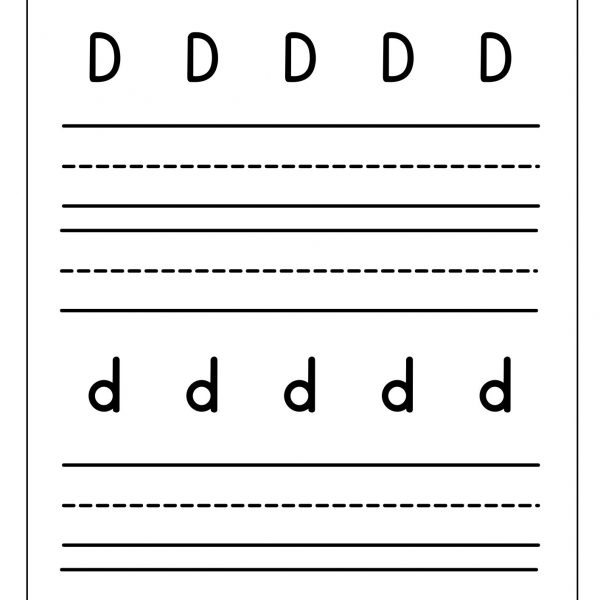 Letter D Activities for Toddler, Preschool & Kindergarten Printable PDF
