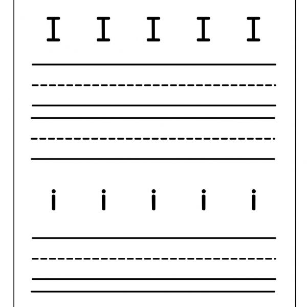 Letter I Activities for Toddler, Preschool & Kindergarten Printable PDF