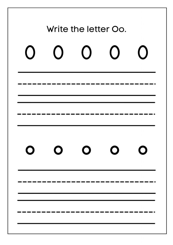 Letter O Activities for Toddler, Preschool & Kindergarten Printable PDF