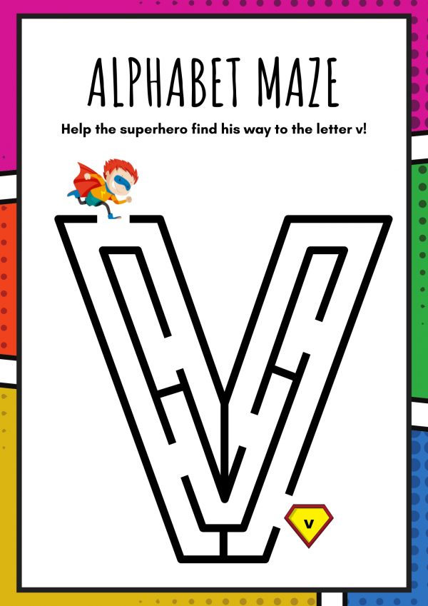 Letter V Activities for Toddler, Preschool & Kindergarten Printable PDF