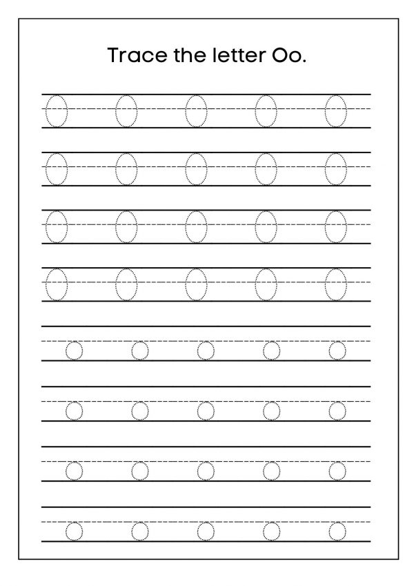 Letter O Activities for Toddler, Preschool & Kindergarten Printable PDF