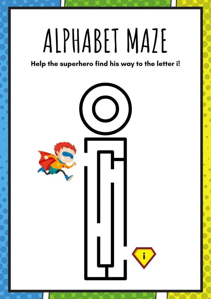 Letter I Activities for Toddler, Preschool & Kindergarten Printable PDF